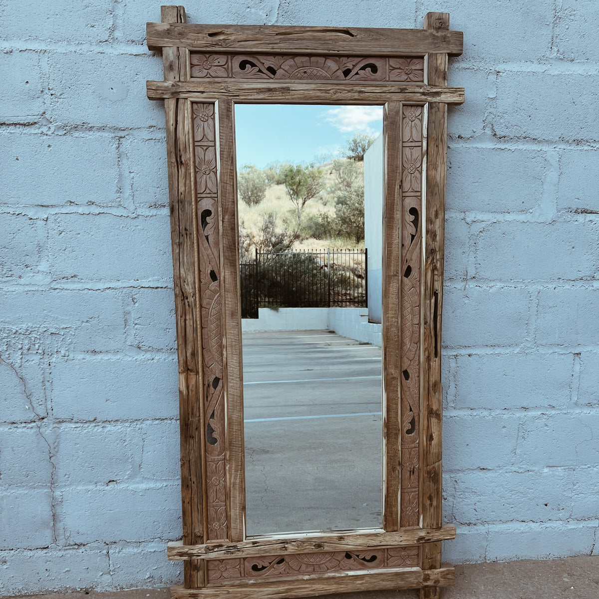 Mirror Jawa Framed 100x200cm - Exotiq Homewares